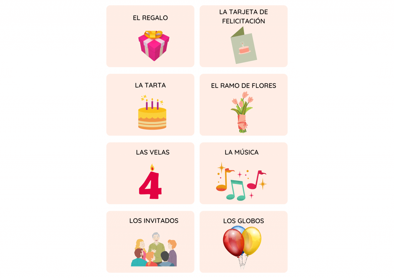 Felicitar el cumpleaños en español - Libera tu español